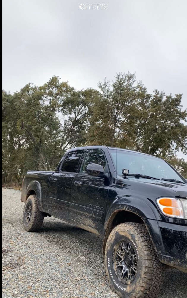 2004 Toyota Tundra with 16x8.5 0 Level 8 Slingshot and 285/15.5R16 ...
