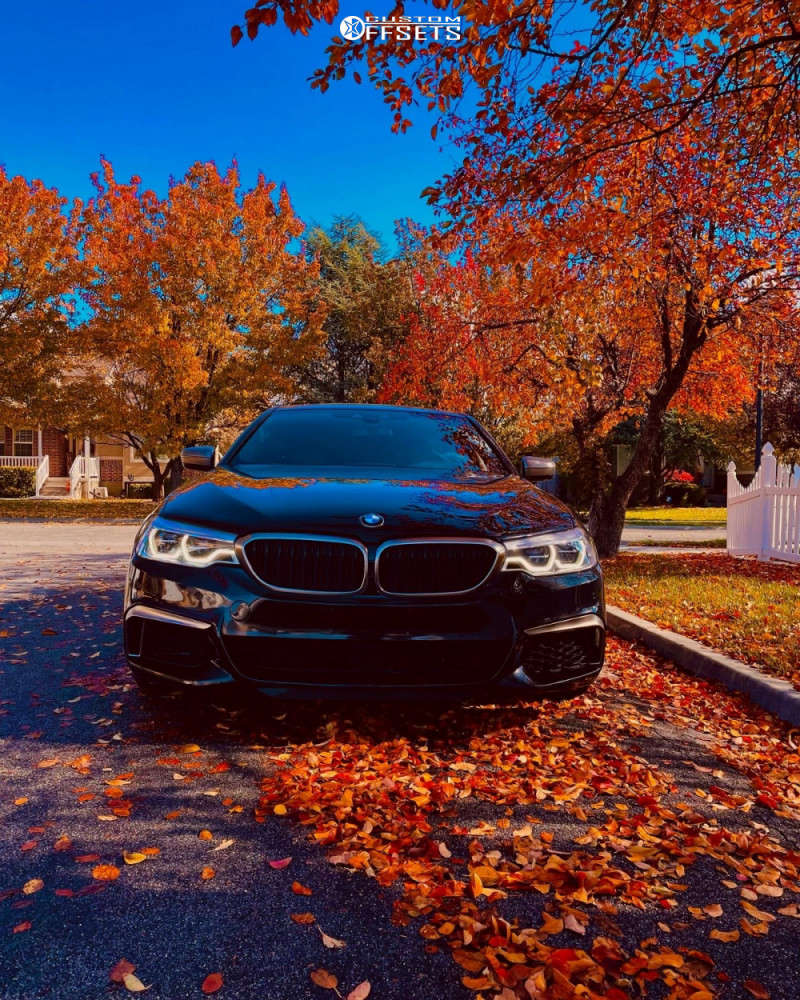 2018 BMW M550i XDrive with 19x9 35 HRE FlowForm Ff10 and 245/40R19 ...