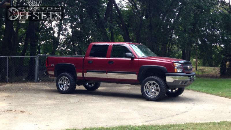 2005 Chevrolet Silverado 1500 with 20x10 -24 XD Riot and 35/12.5R20 ...