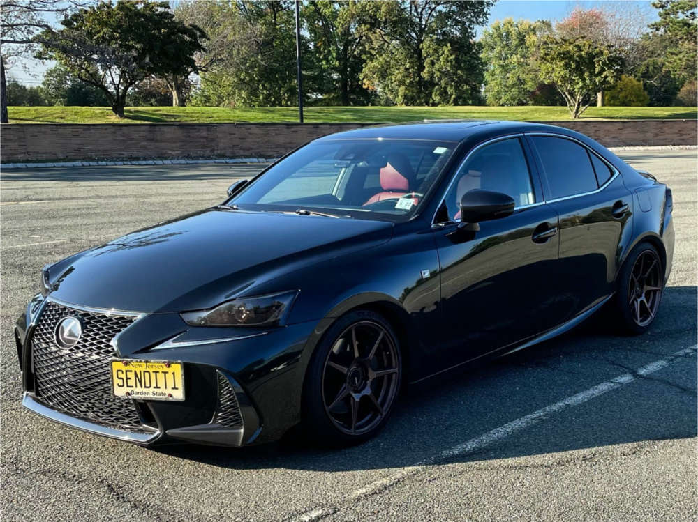 2017 Lexus IS300 Tucked Coilovers | Custom Offsets