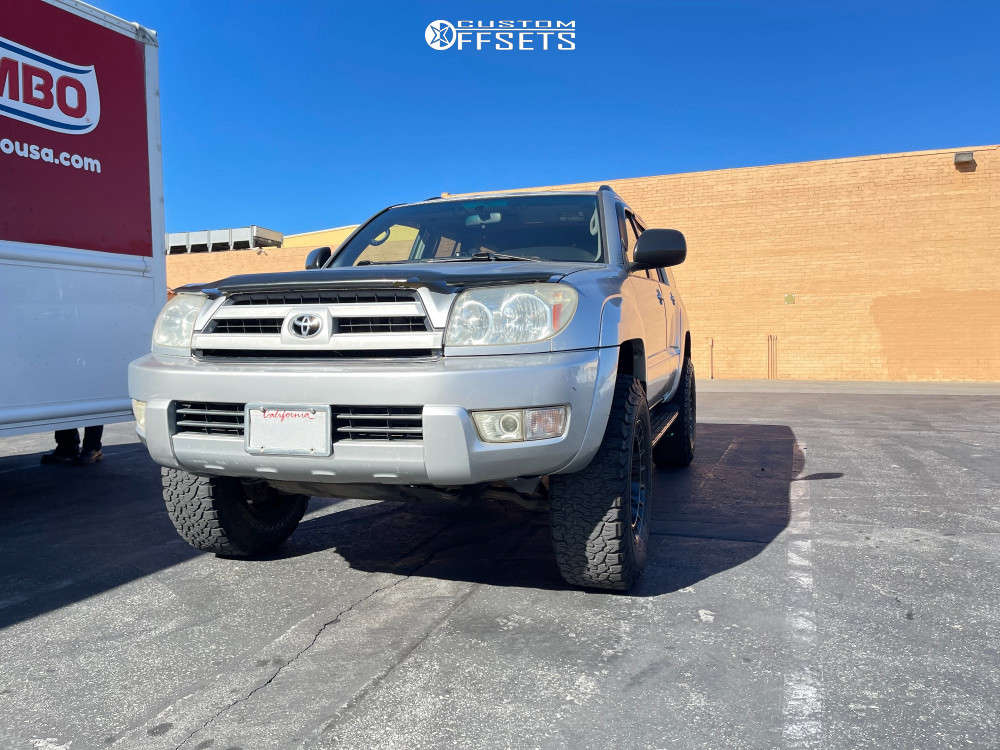 2005 Toyota 4Runner with 17x9 -12 Fuel Heater and 285/70R17 BFGoodrich ...