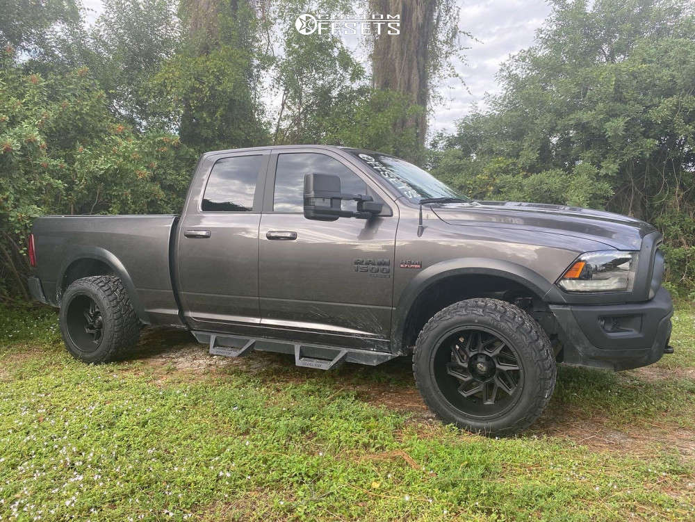 2019 Ram 1500 Classic with 20x12 -51 Vision Spyder and 33/12.5R20 ...