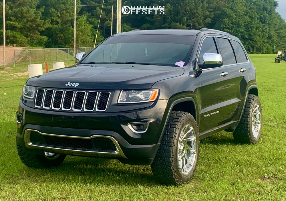 2015 Jeep Grand Cherokee with 20x12 -44 RBP 77r and 275/55R20 Cooper ...