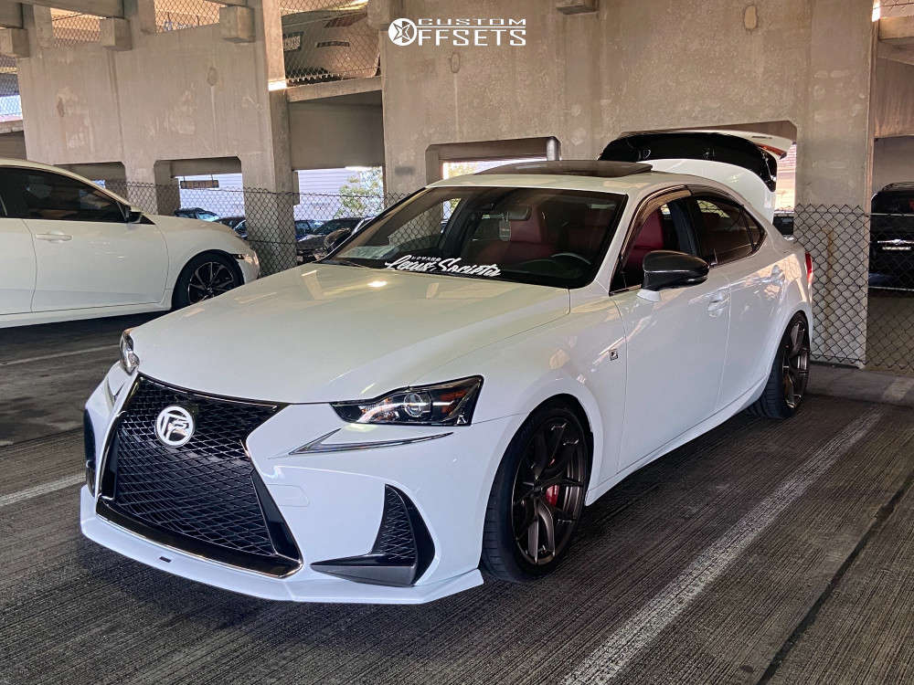 2019 Lexus IS300 Wheel Offset Nearly Flush Lowering Springs | 1957478 ...