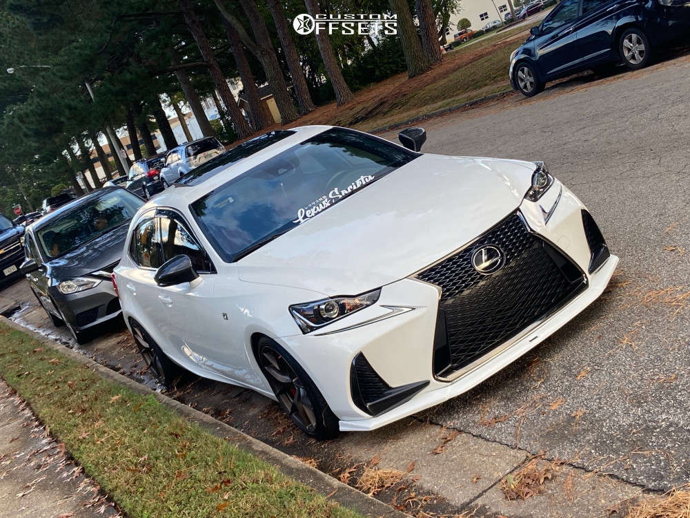 2019 Lexus IS300 Wheel Offset Nearly Flush Lowering Springs | 1957478 ...