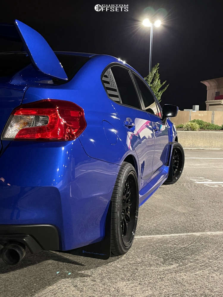 2020 Subaru WRX with 18x9.5 30 Aodhan Ds07 and 245/35R18 Toyo Tires ...