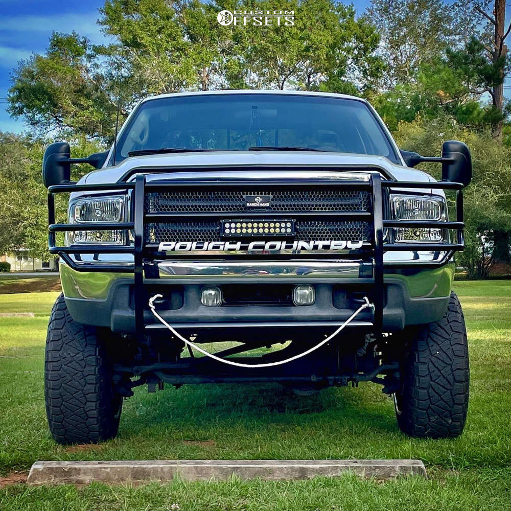 2001 Ford F-250 Super Duty with 20x12 -44 Gear Off-Road Ratio and 35/10 ...