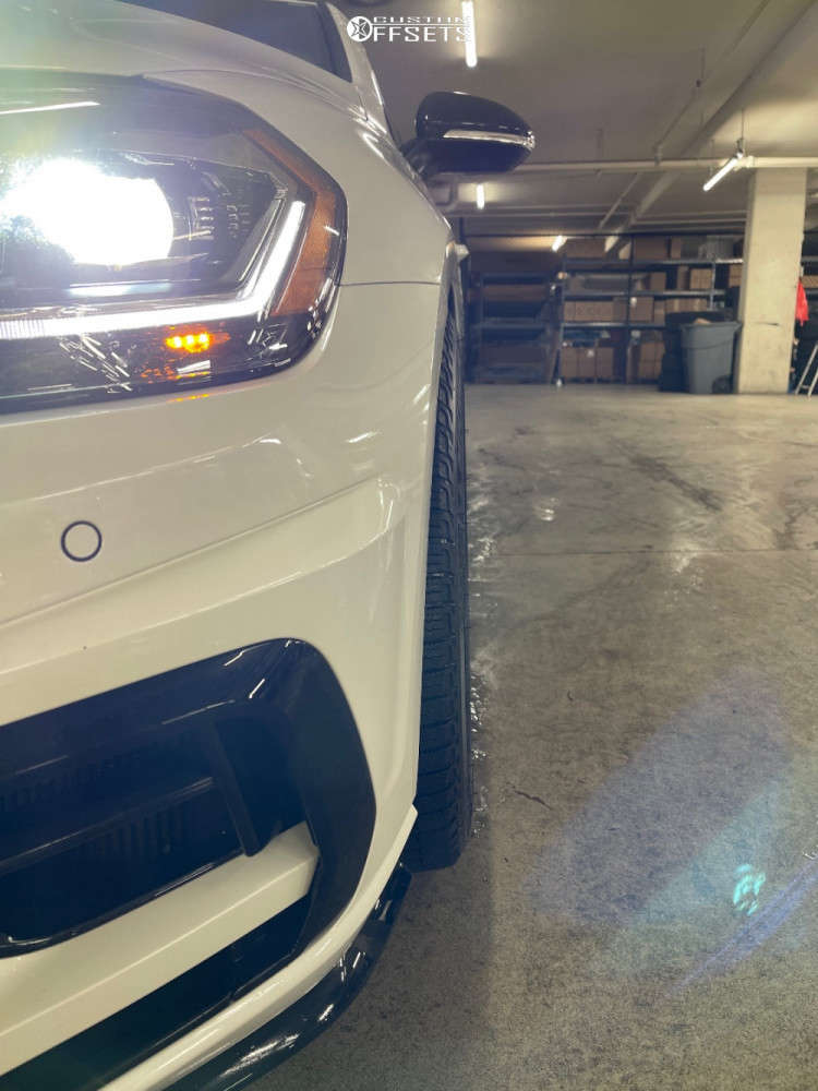 2019 Volkswagen Golf R with 18x8 30 OEM Wheels Style 619 and 225/45R18 ...