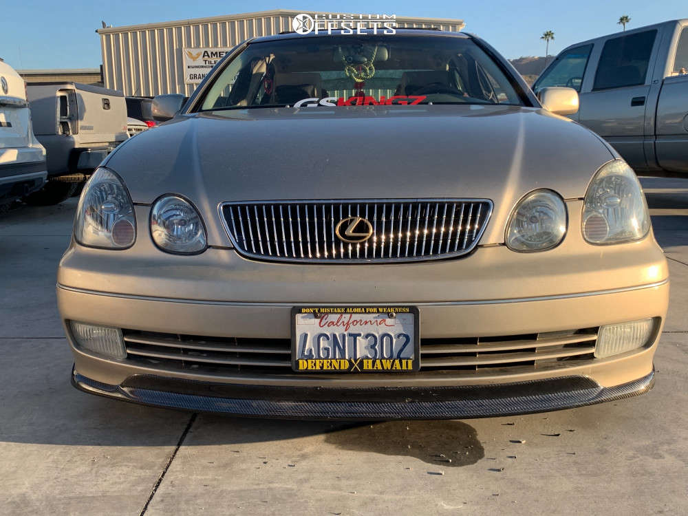 1999 Lexus GS300 Nearly Flush Coilovers | Custom Offsets