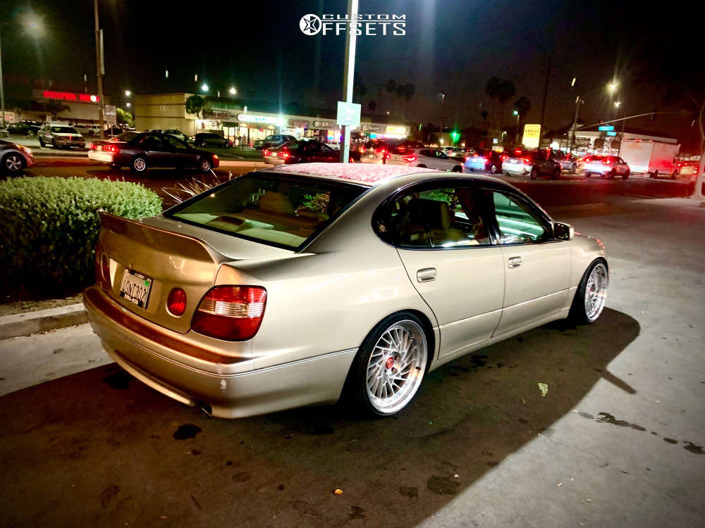 1999 Lexus GS300 Nearly Flush Coilovers | Custom Offsets