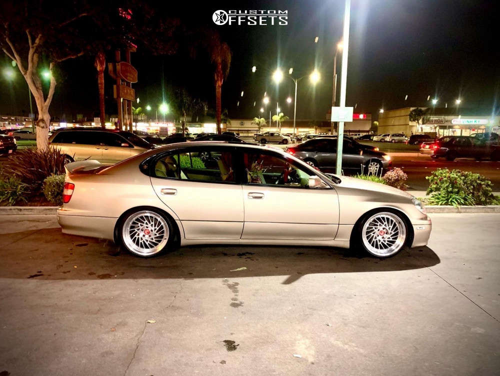 1999 Lexus GS300 Nearly Flush Coilovers | Custom Offsets