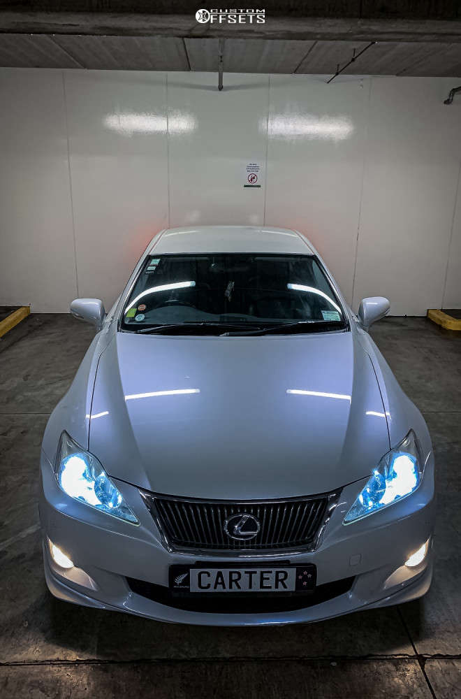 2008 Lexus IS350 with 18x8.5 42 Rota Vector Pro and 235/40R18 Kenda ...