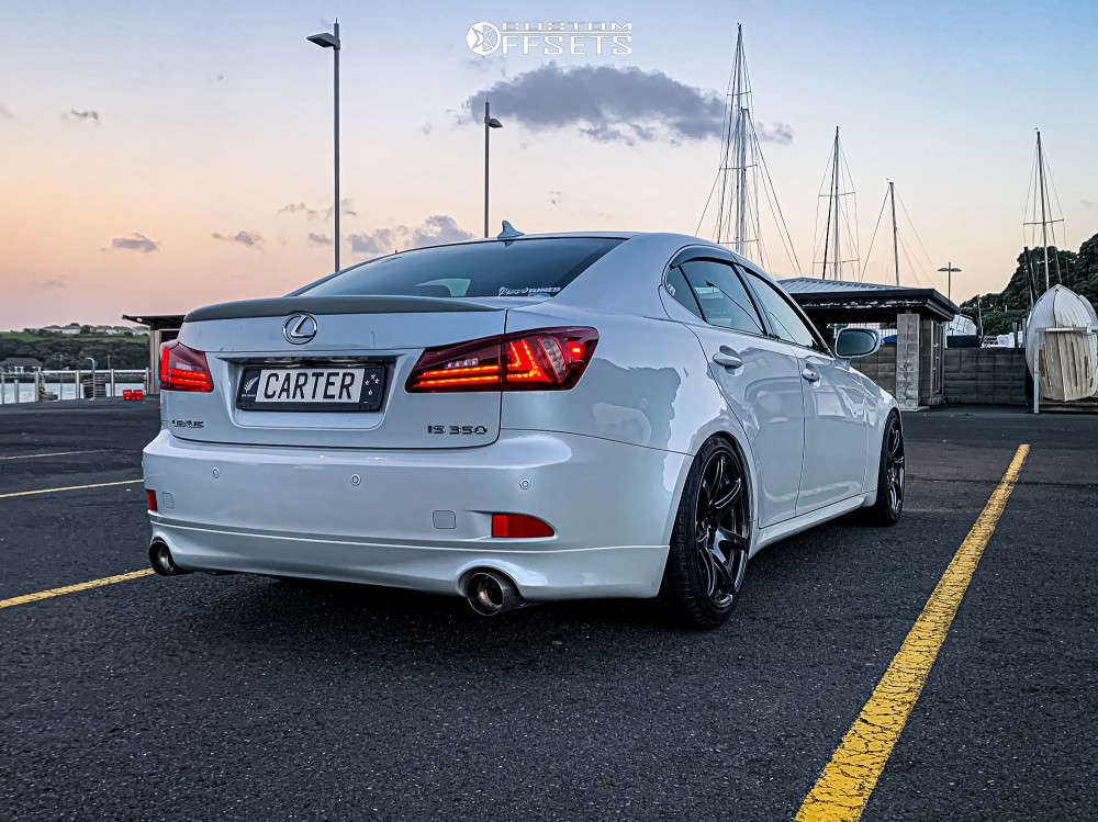 2008 Lexus IS350 with 18x8.5 42 Rota Vector Pro and 235/40R18 Kenda ...
