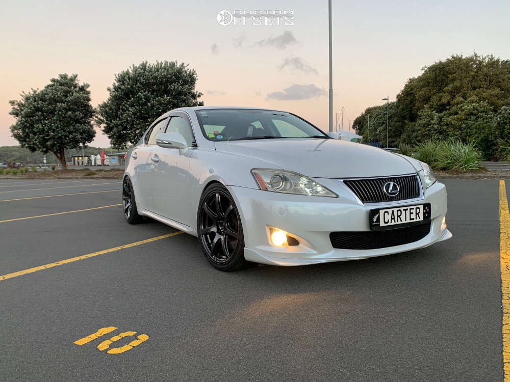 2008 Lexus IS350 with 18x8.5 42 Rota Vector Pro and 235/40R18 Kenda ...