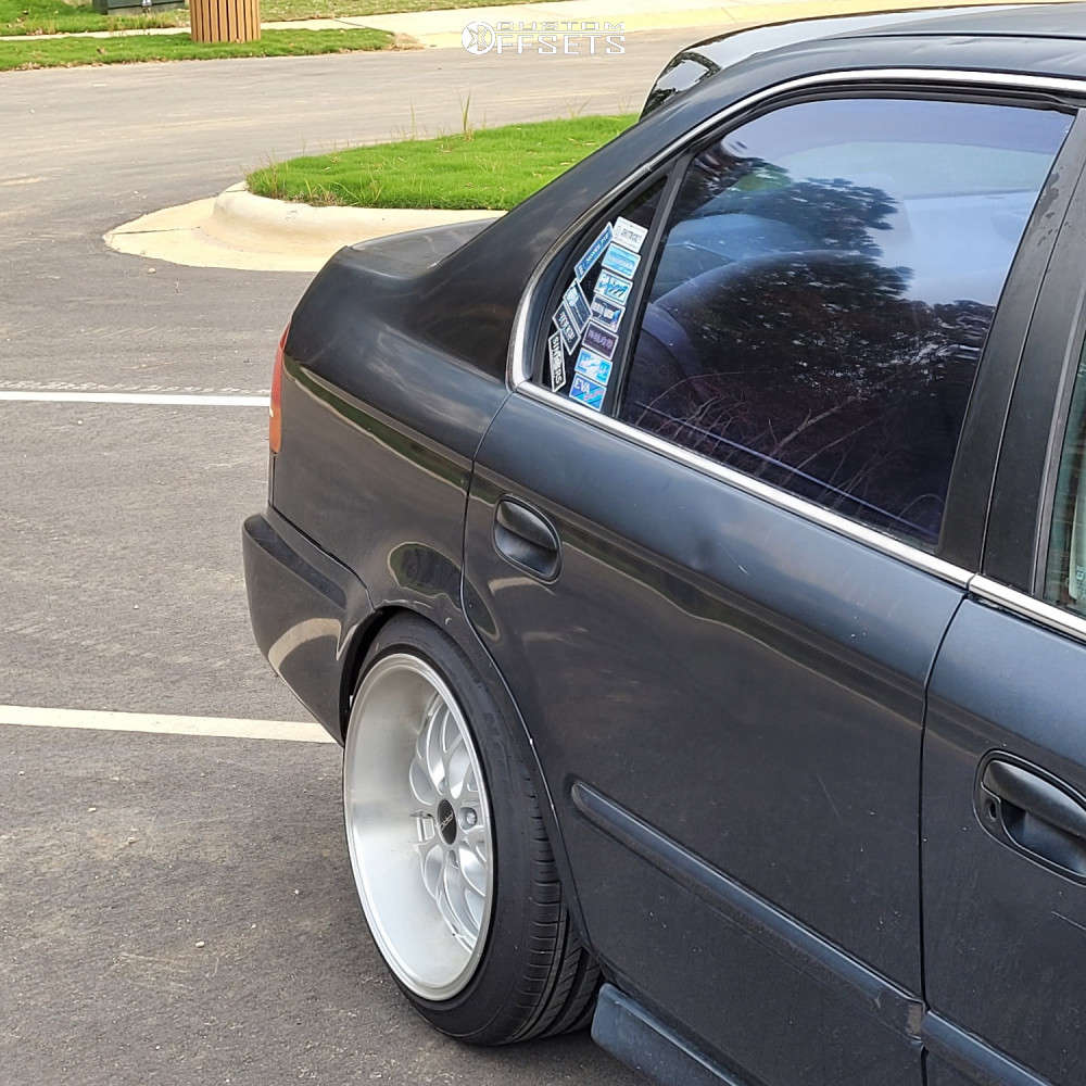 1997 Honda Civic Wheel Offset HellaFlush Lowering Springs | 1958694 ...