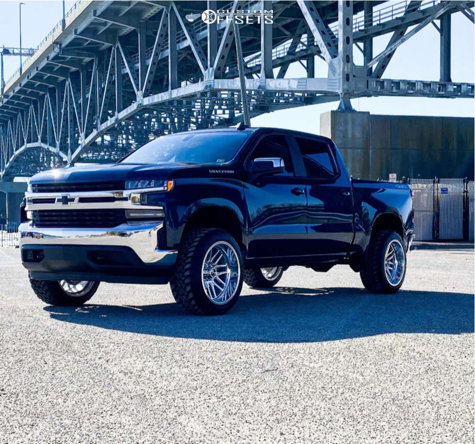 2020 Chevrolet Silverado 1500 with 22x12 -43 Fuel Ignite and 33/12.5R22 ...
