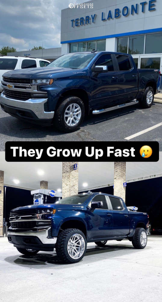 2020 Chevrolet Silverado 1500 with 22x12 -43 Fuel Ignite and 33/12.5R22 ...