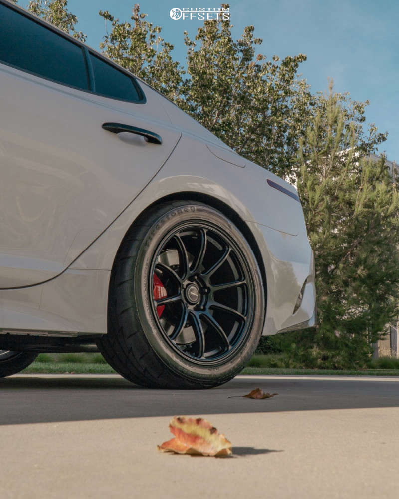 2021 Kia Stinger with 18x8.5 35 Superspeed Rf03rr and 245/45R18 ...
