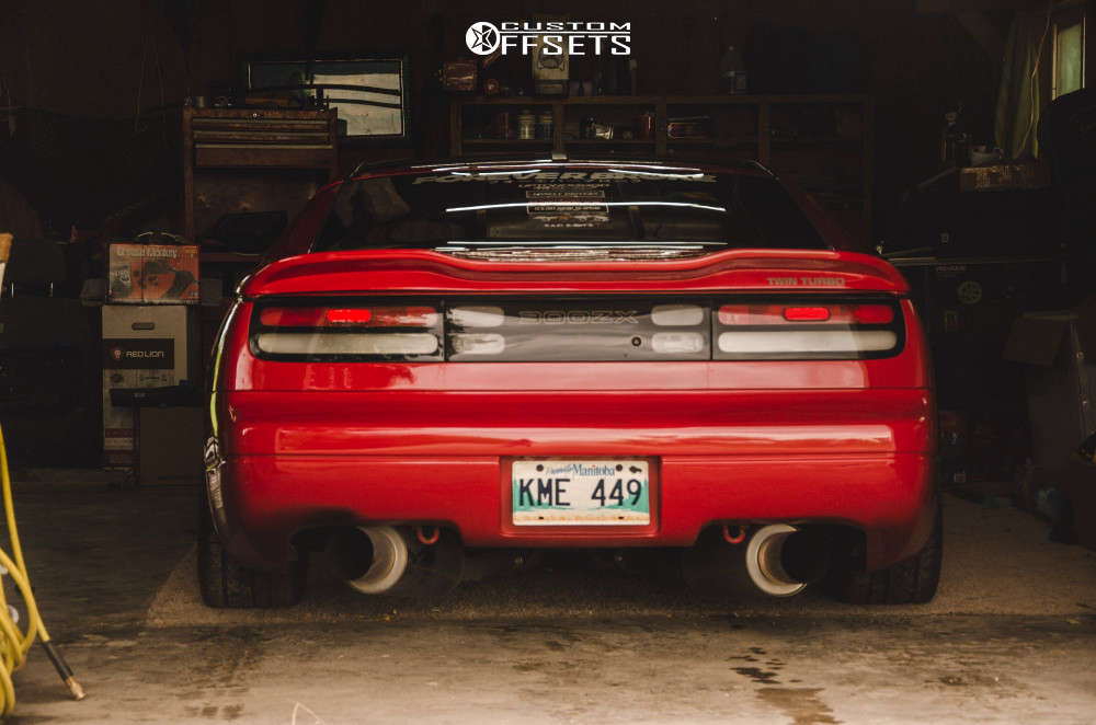 1990 Nissan 300ZX with 18x9.5 19 Volk Cv Pro and 225/40R18 Minerva ...