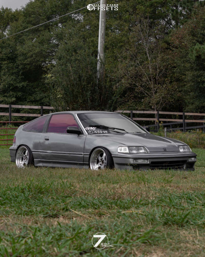 1991 Honda CRX with 16x9 -15 Rota Kyusha and 205/40R16 Toyo Tires ...