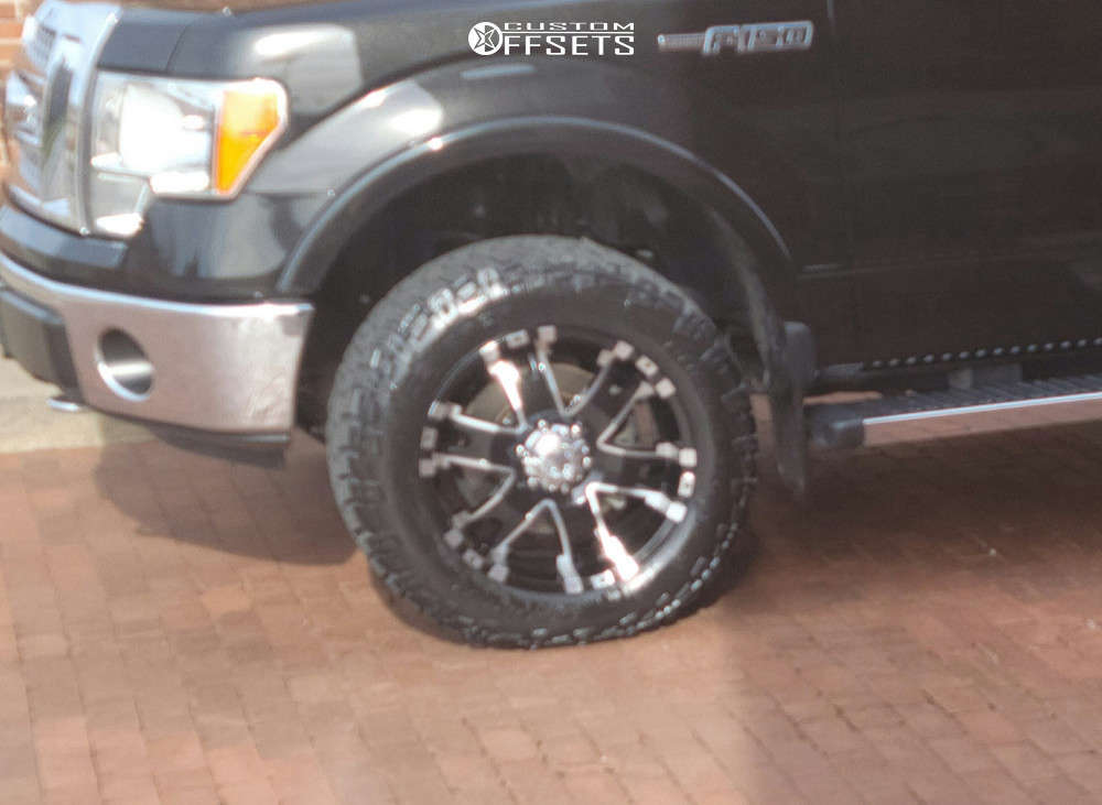 2010 Ford F-150 with 20x9 30 Ultra Baron and 275/60R20 Cooper ...