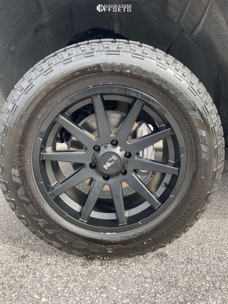 2021 Chevrolet Silverado 1500 with 20x9 0 Alloy Ion 143 and 33/9.5R20 ...