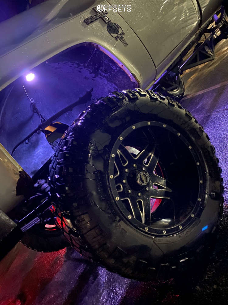 1986 Chevrolet K20 with 20x14 -76 Fuel 531 and 39/15.5R20 Mickey ...