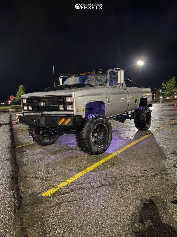 1986 Chevrolet K20 with 20x14 -76 Fuel 531 and 39/15.5R20 Mickey Thompson Baja Boss MT and ...