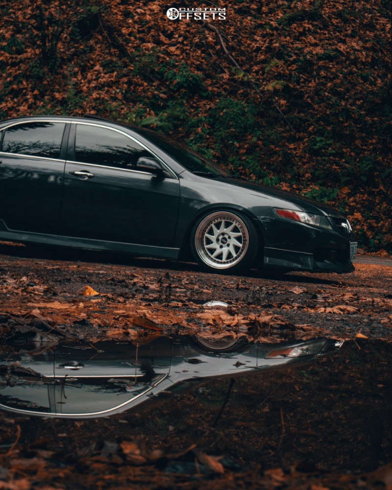 2004 Acura TSX Wheel Offset Flush Coilovers | 1962831 | Custom Offsets