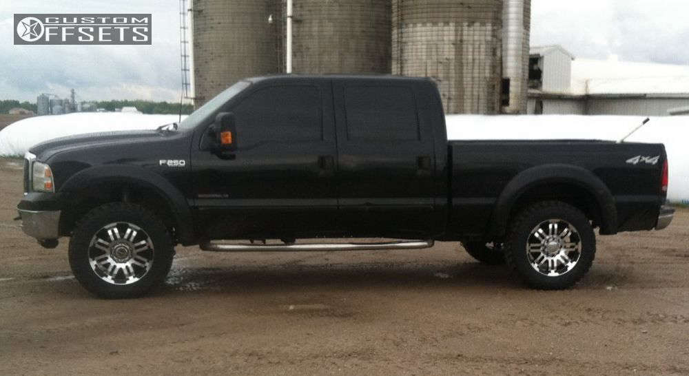 2002 Ford F-250 Super Duty with 20x9 0 Vision Warrior and 275/65R20 ...