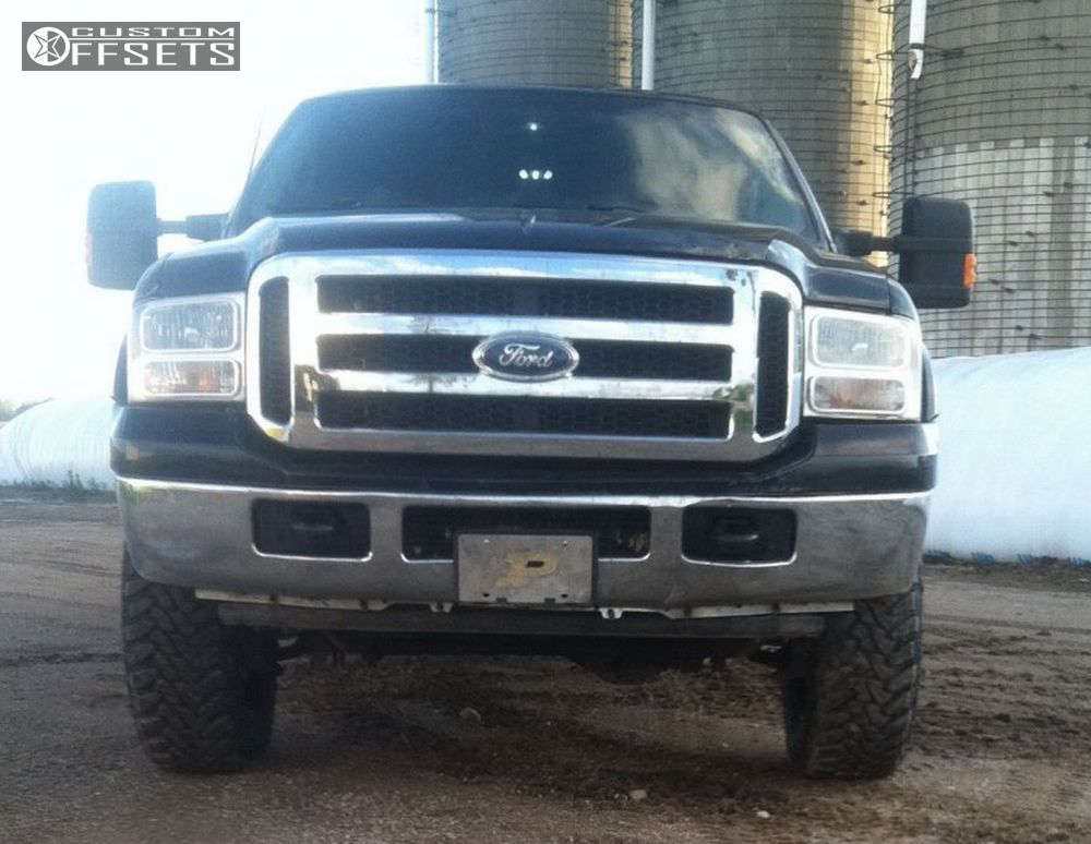 2002 Ford F-250 Super Duty with 20x9 0 Vision Warrior and 275/65R20 ...