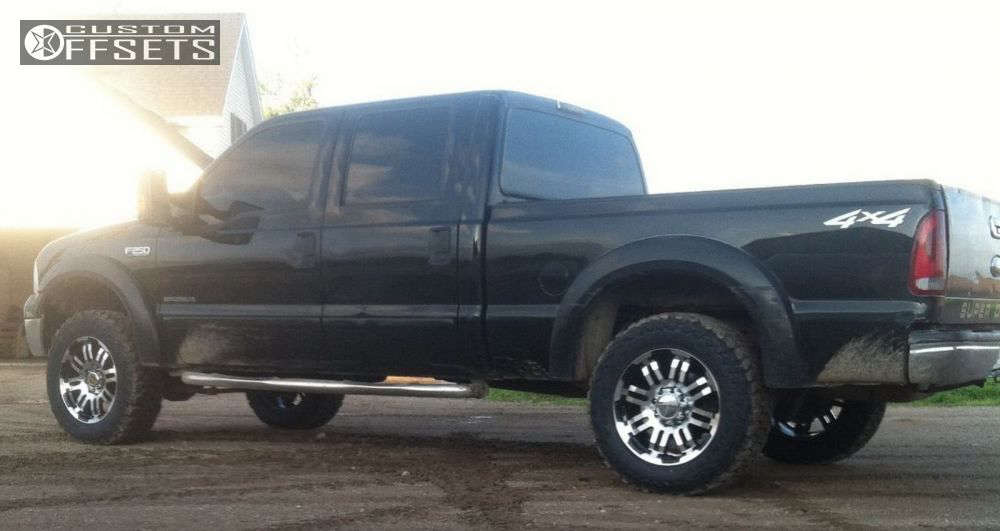 2002 Ford F-250 Super Duty with 20x9 0 Vision Warrior and 275/65R20 ...