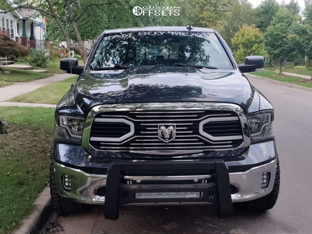 2017 Ram 1500 with 20x12 -44 Scorpion Sc20 and 33/12.5R20 Mickey ...