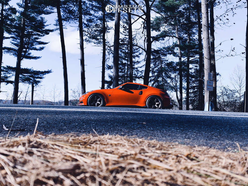 2016 Nissan 370Z with 20x10 20 Volk Te37 Ultra and 285/40R20 Toyo Tires ...