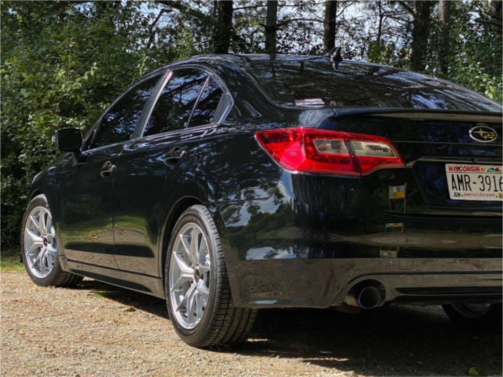 2017 Subaru Legacy with 18x8 45 Enkei Tsr-x and 245/45R18 Falken Azenis ...