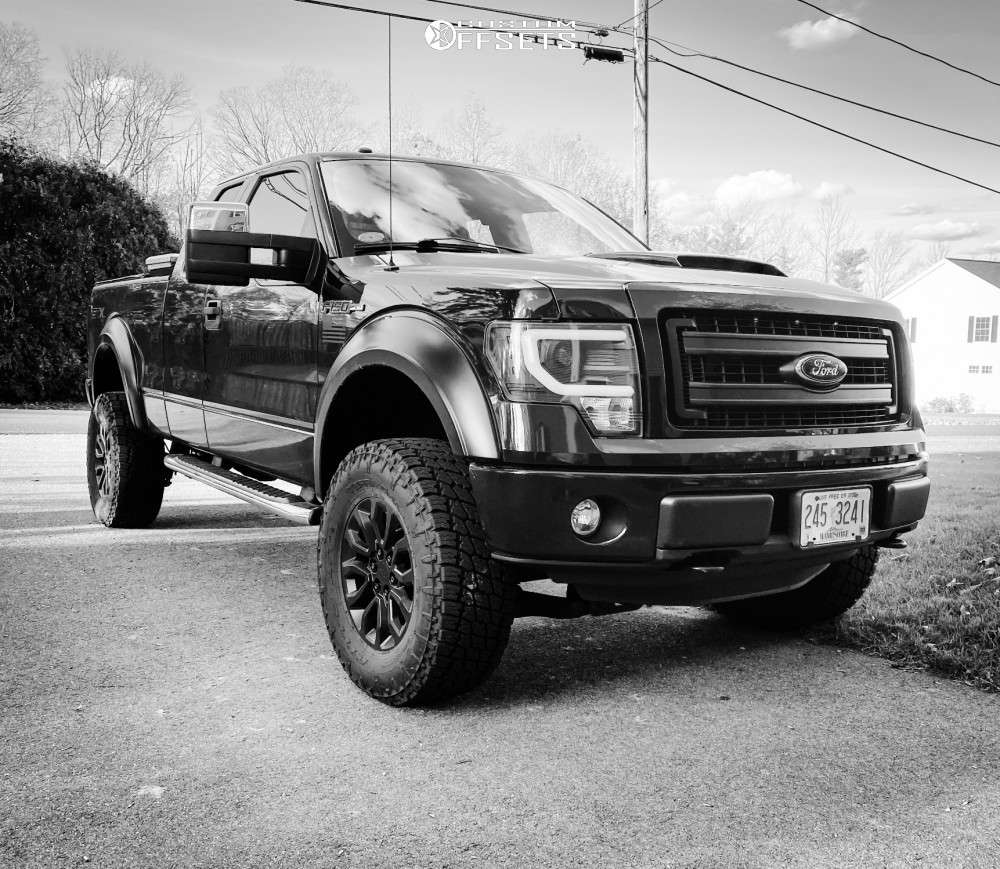 2013 Ford F-150 with 18x9 34 American Muscle Raptor G2 and 35/12.5R18 ...