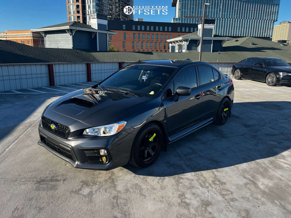 2020 Subaru WRX Wheel Offset Nearly Flush Stock | 1965298 | Custom Offsets