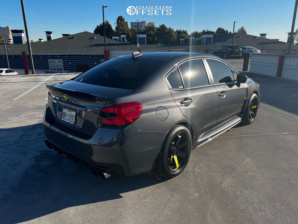 2020 Subaru WRX Wheel Offset Nearly Flush Stock | 1965298 | Custom Offsets
