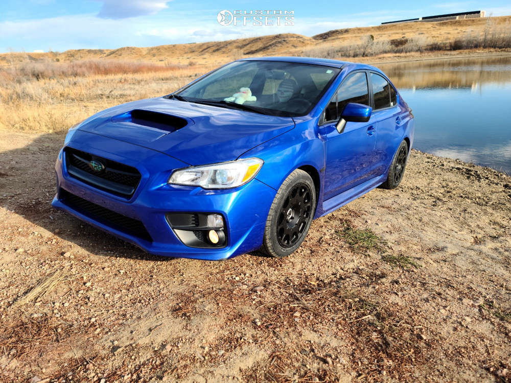 2017 Subaru WRX Wheel Offset Flush Stock | 1965306 | Custom Offsets