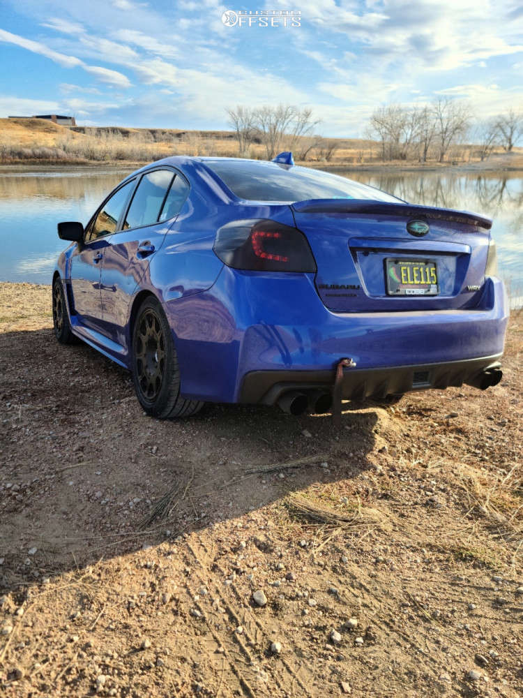 2017 Subaru WRX Wheel Offset Flush Stock | 1965306 | Custom Offsets