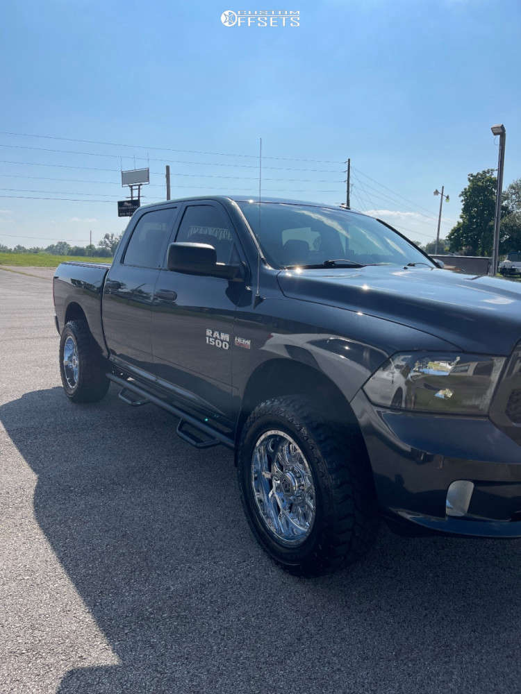2016 Ram 1500 with 20x10 -25 TIS Forged 544c and 35/12.5R20 AMP Pro At ...