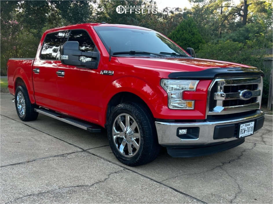2016 Ford F-150 with 20x9 18 Alloy Ion Style 141 and 265/60R20 Yokohama ...