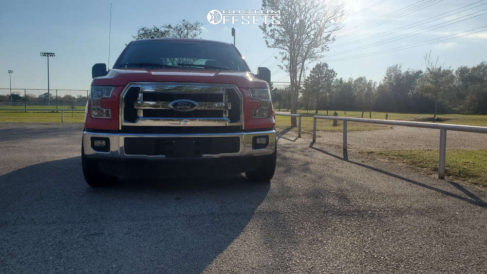 2016 Ford F-150 with 20x9 18 Alloy Ion 141 and 32/10.5R20 Yokohama ...