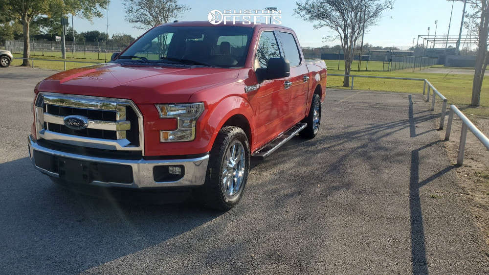2016 Ford F-150 with 20x9 18 Alloy Ion 141 and 32/10.5R20 Yokohama ...