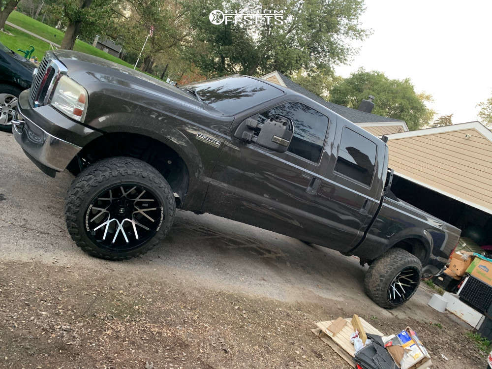 2006 Ford F-250 Super Duty with 22x14 -76 Dropstars 654mb and 35/12 ...