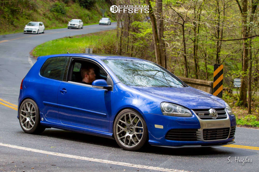 2008 Volkswagen R32 Wheel Offset Flush Coilovers | 1967224 | Custom Offsets
