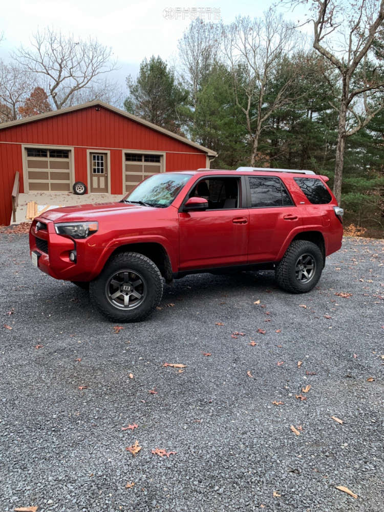 2016 Toyota 4Runner with 17x9 12 Level 8 Mk 6 and 285/70R17 Falken A/t3 ...
