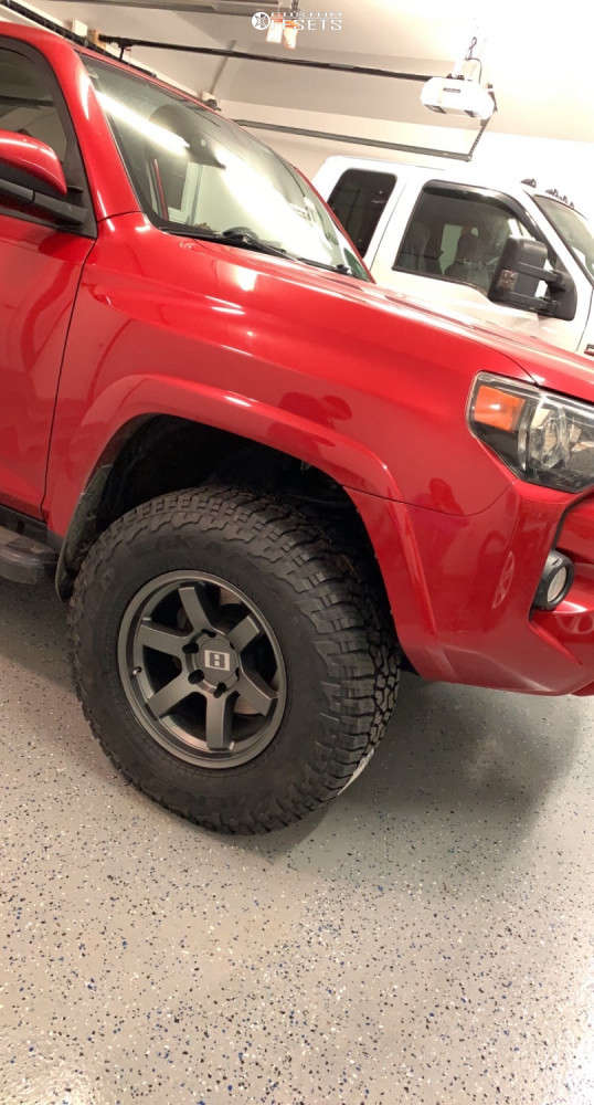 2016 Toyota 4Runner with 17x9 12 Level 8 Mk 6 and 285/70R17 Falken A/t3 ...