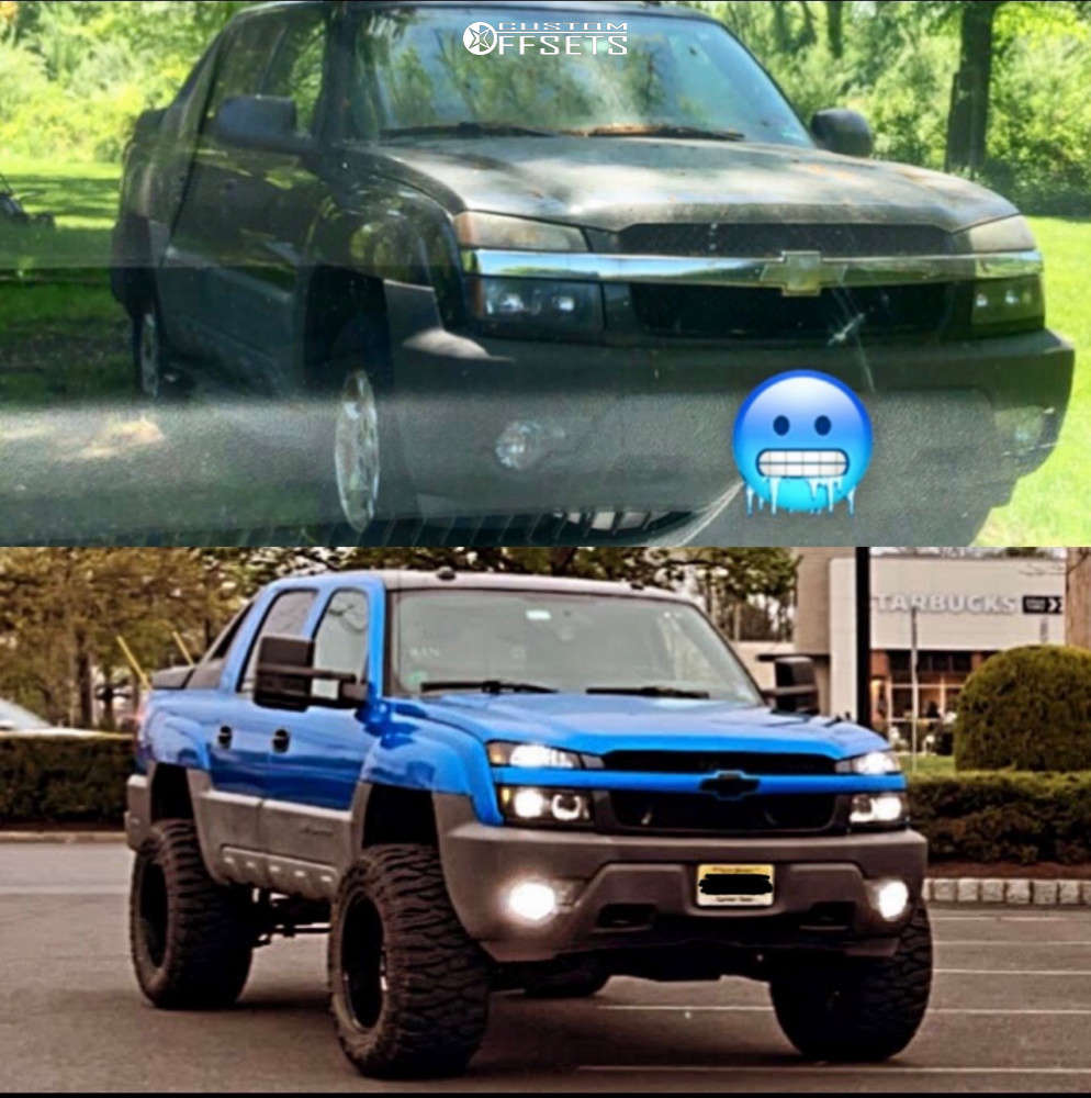 2005 Chevrolet Avalanche 1500 with 20x12 -51 ARKON OFF-ROAD Caesar and ...