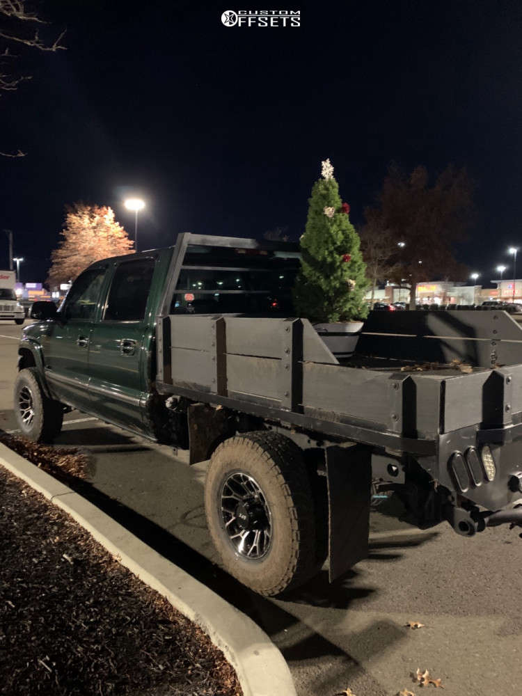 2002 GMC Sierra 2500 HD with 16x8.5 -12 G-FX Tr19 and 285/75R16 Toyo ...